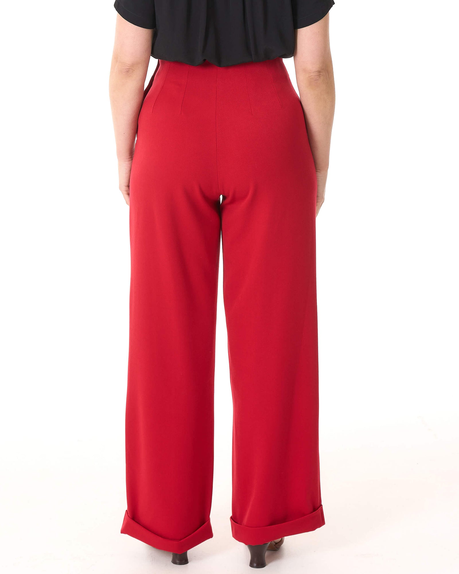1940s Swing Trousers - Red – House of Foxy