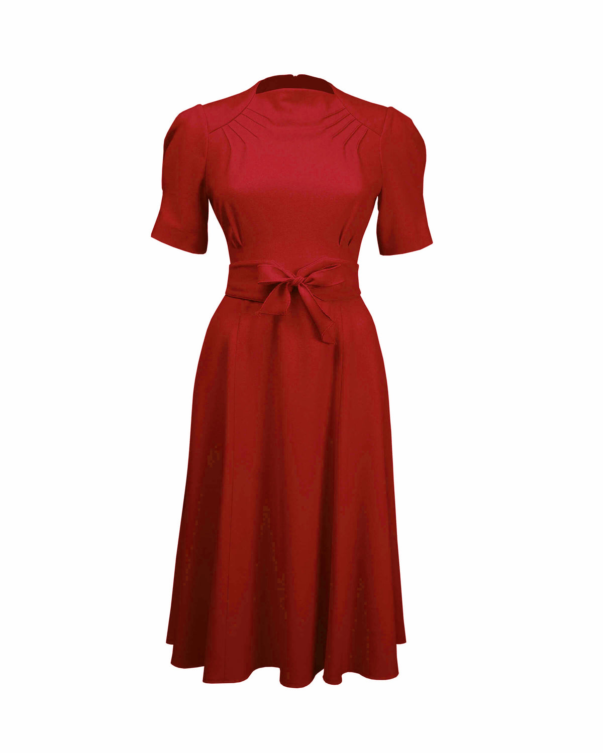 1940s Stanwyck Dress - Red – House of Foxy
