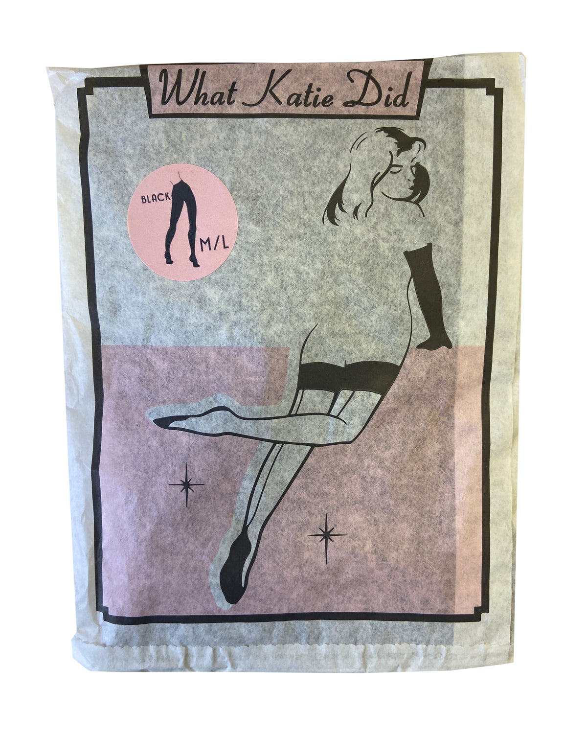 Seamed Tights Black – House of Foxy